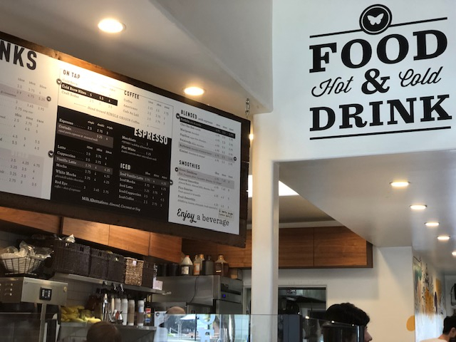 ロサンゼルス観光ブログ-BLUE BUTTERFLY COFFEE CO. AT El Segundo (LAX AREA)